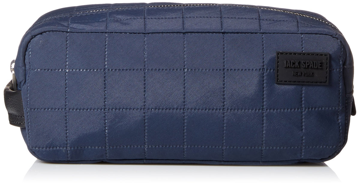 Jack Spade Quilted Tech Nylon Toiletry Kit Navy – Portmantos